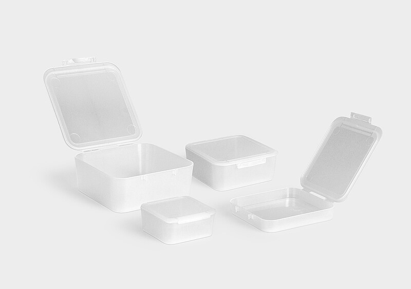UniBox: Hinged Plastic Boxes - rose medical packaging